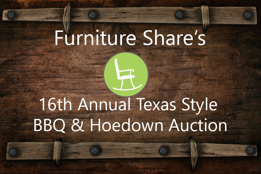 Furniture Share 2024 Virtual BBQ and Hoedown Auction Fundraiser